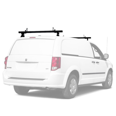 Universal Van Ladder Roof Racks 2 Cross Bar 60'' 600lb Aluminum Cargo ...