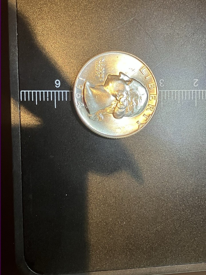 1964D TYPE C REVERSE SILVER QUARTER WITH D/D MINT MARK ERROR | eBay