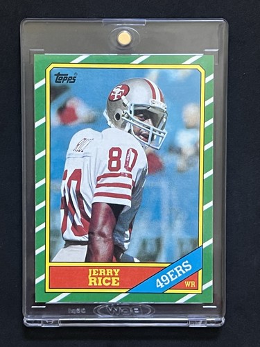 1986 Topps Set-Break #161 Jerry Rice RC HOF 🐐 NM Or BETTER WELL ...