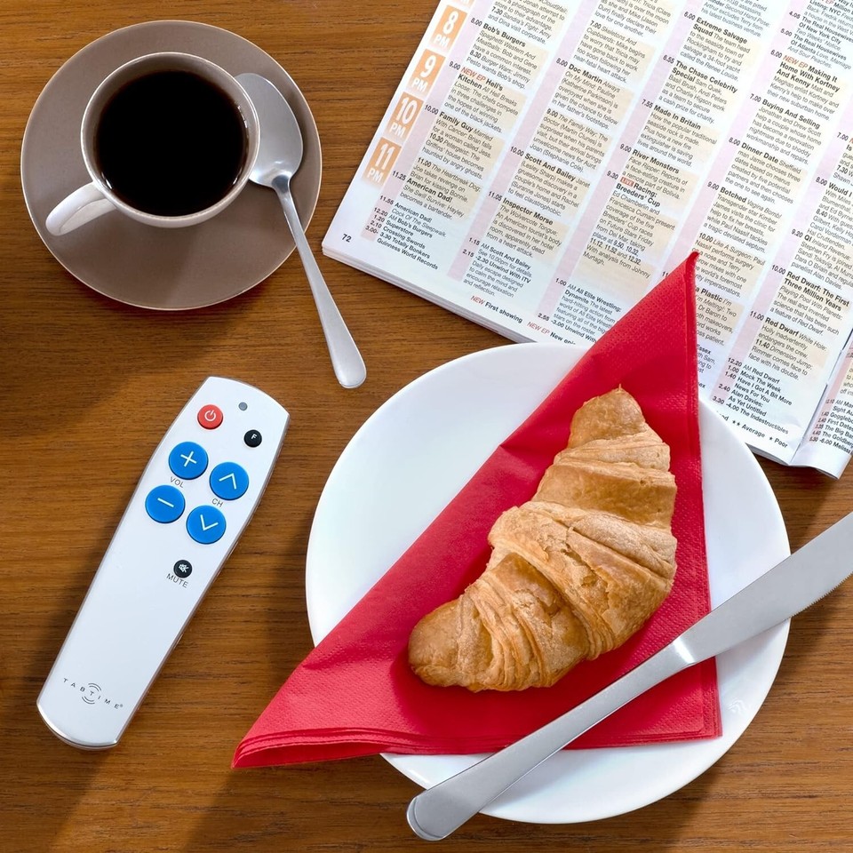 Universal Large Big Button TV and Cable Box Remote For Assisting ...