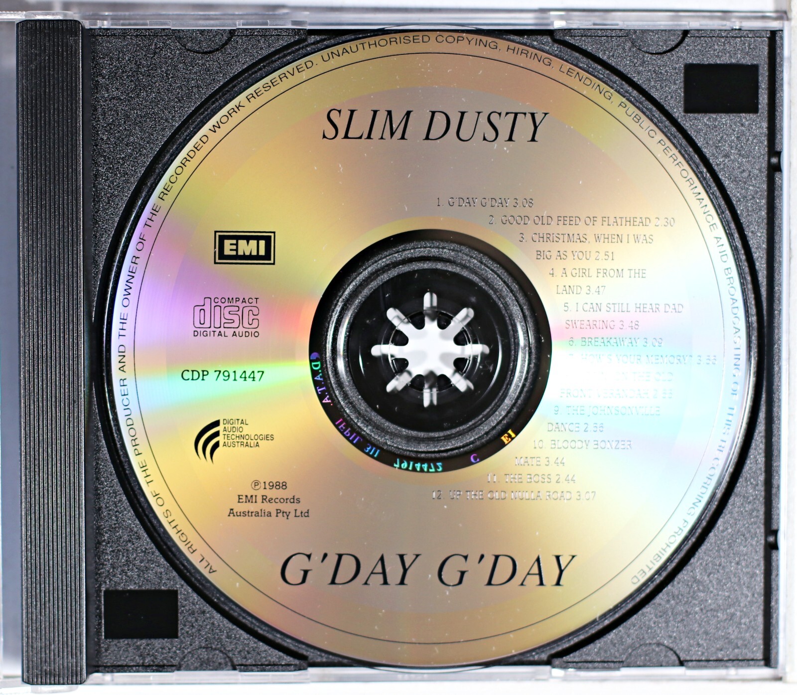 Slim Dusty – G'Day, G'Day! Country CD 77779144723 | eBay Australia