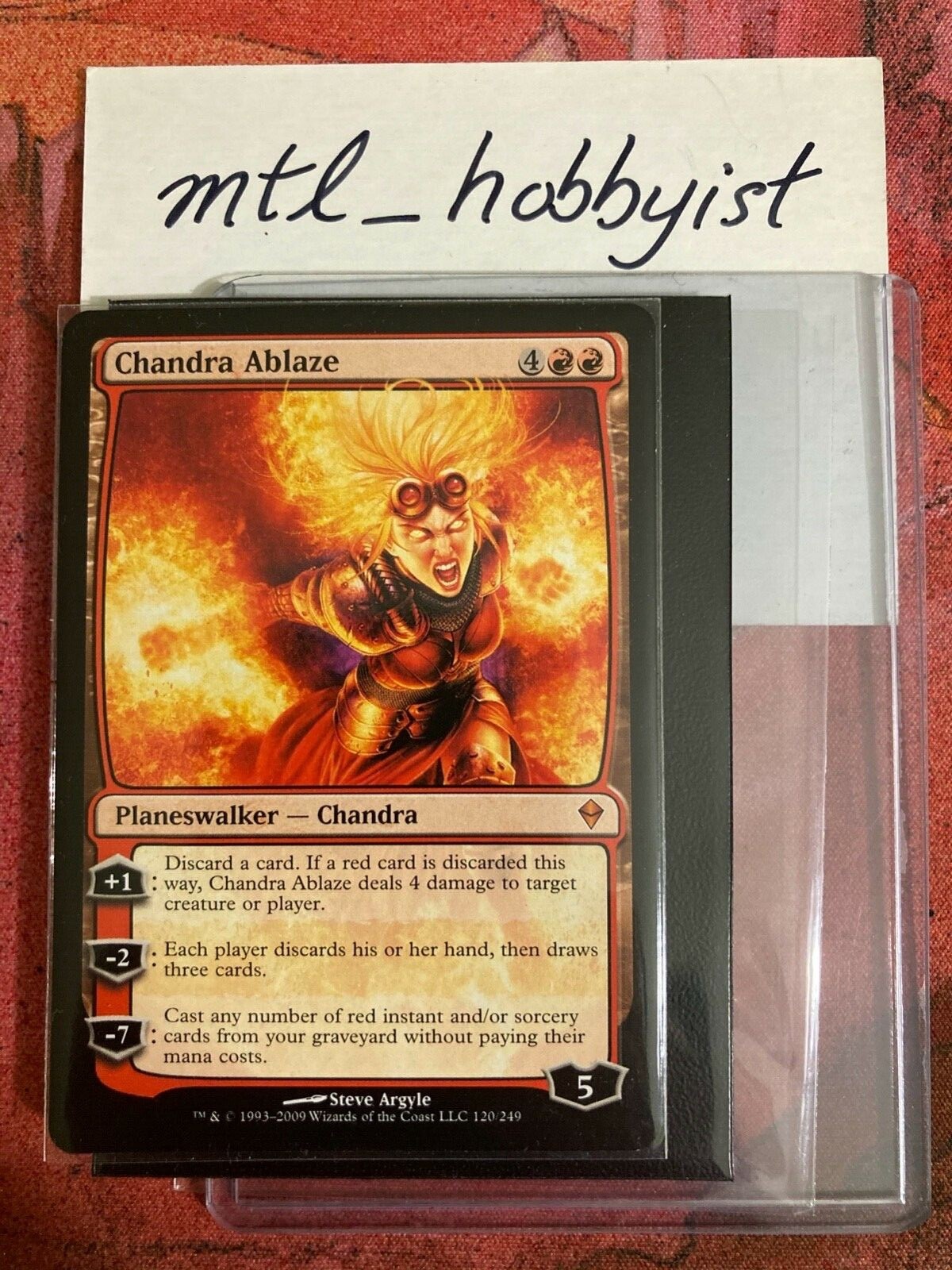 Chandra Ablaze Full Art
