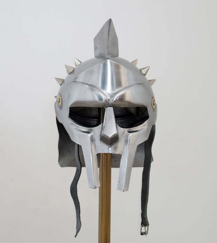 Maximus Gladiator Helmet Reproduction Roman16 inc Helmets for Christmas ...