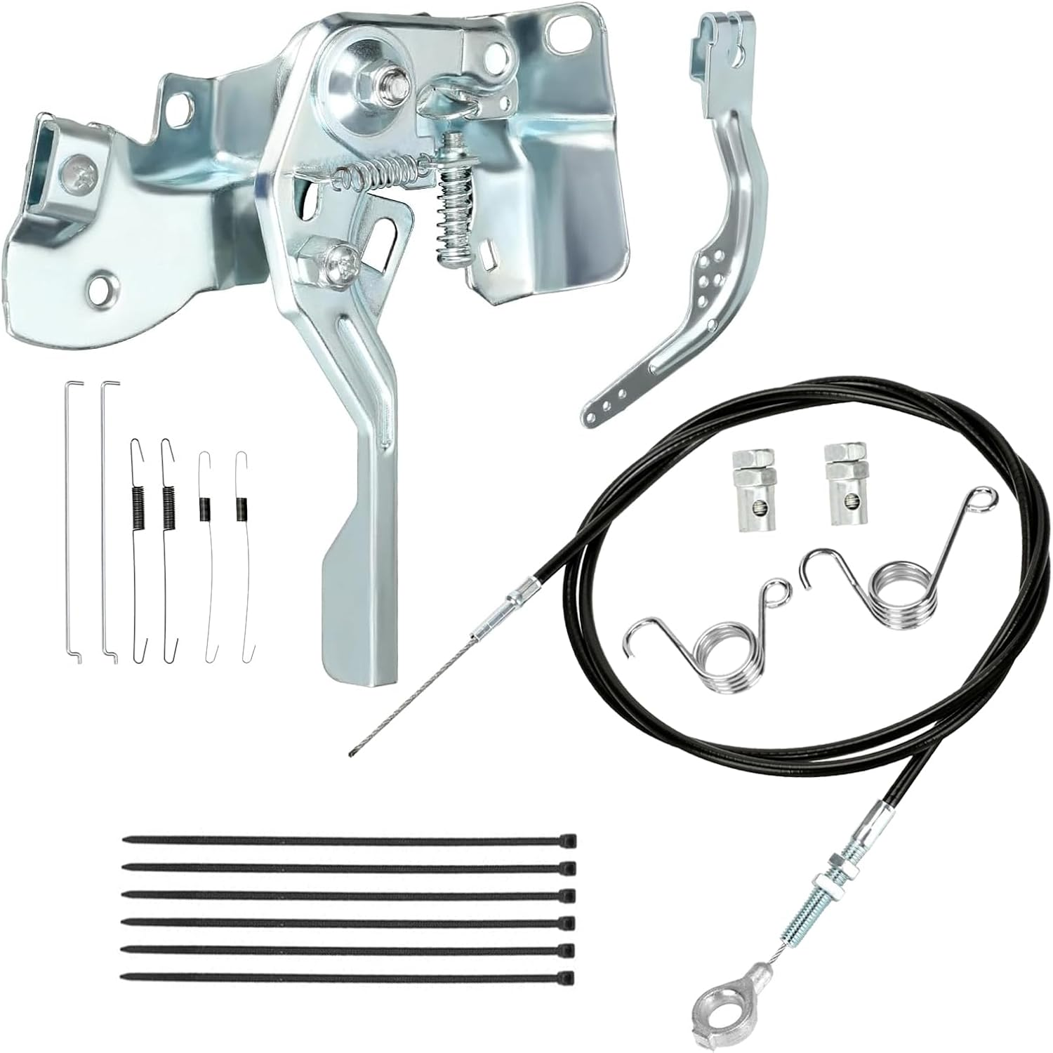 71" Go Kart Throttle Cable and Throttle Linkage Assembly Kit Compatible ...