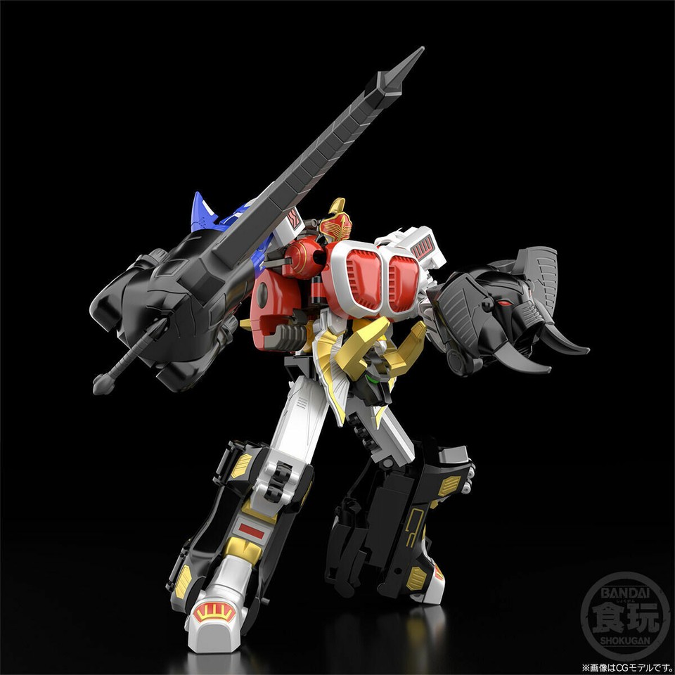 Gao Knight Megazord Plastic Model Kit SMP Power Rangers Wild Force ...