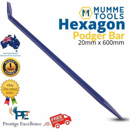 Mumme Tools Hexagon Podger Bar 600mm x 20mm 5POB60020 Levering and ...