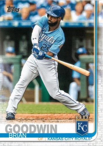 Brian Goodwin 2019 Topps Series 2 Baseball MLB Card #640 Kansas City ...