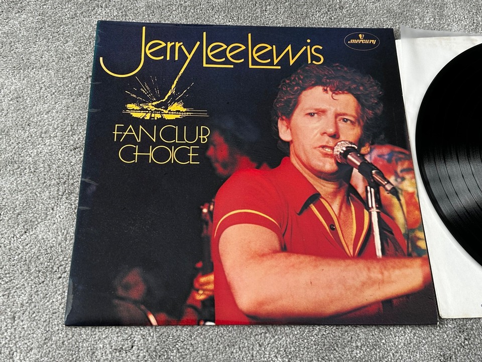JERRY LEE LEWIS FAN CLUB CHOICE / EX UK 12" VINYL LP 6338 496 ...