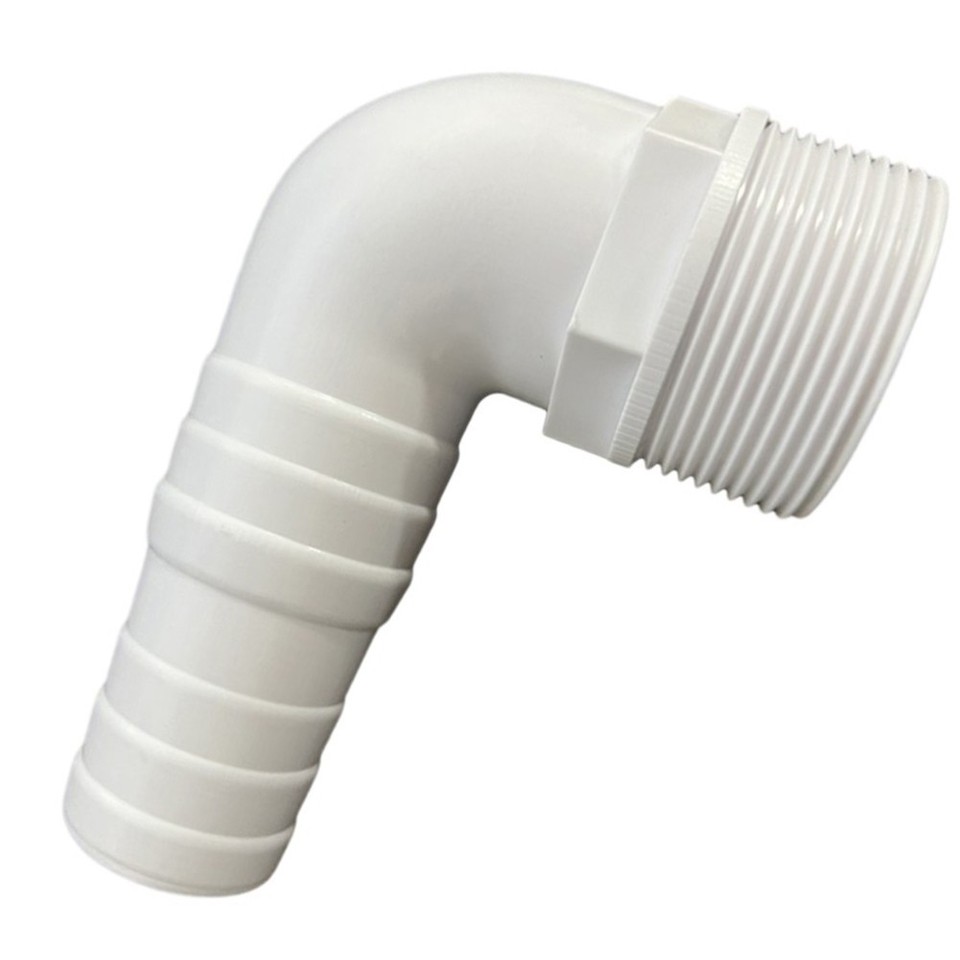 Connector Adapter PVC Replacement Swimming Pool 1.5 Inch Elbow Adapter ...