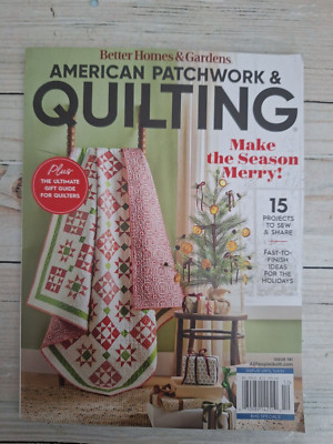 Better Homes & Gardens American Patchwork & Quilting December 2024 ...