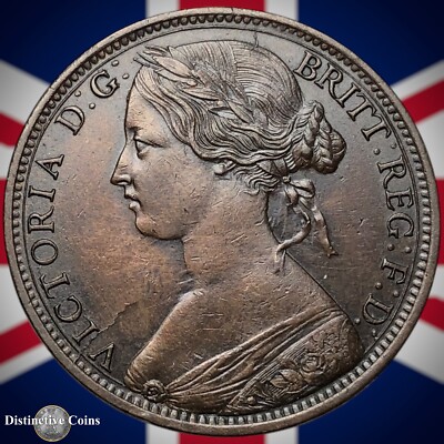 Great Britain 1865 Penny 1d GB6286 | eBay