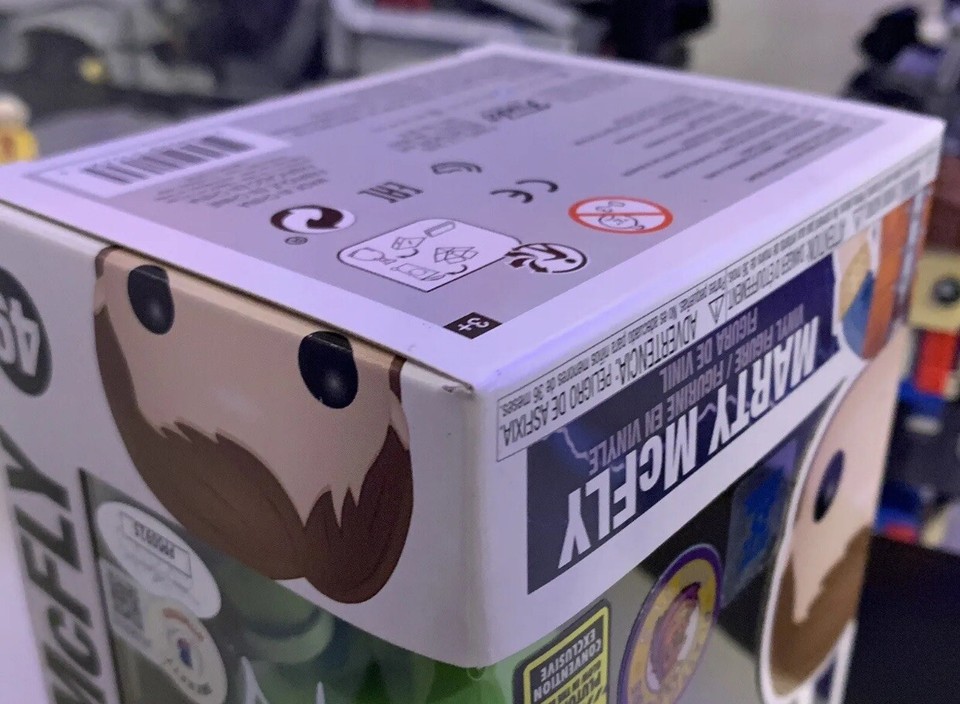 Funko Pop Marty McFly Plutonium 49 Double Signed by MJF & Christoper ...