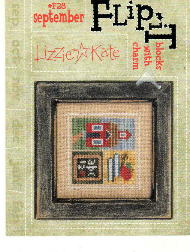 LIZZIE KATE counted cross stitch charts - FLIP IT Blocks,Year,Bits ...