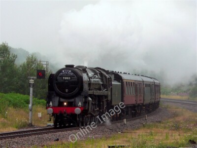 Photo 6x4 On the Slow Line Wellingborough Preserved Britannia Class ...