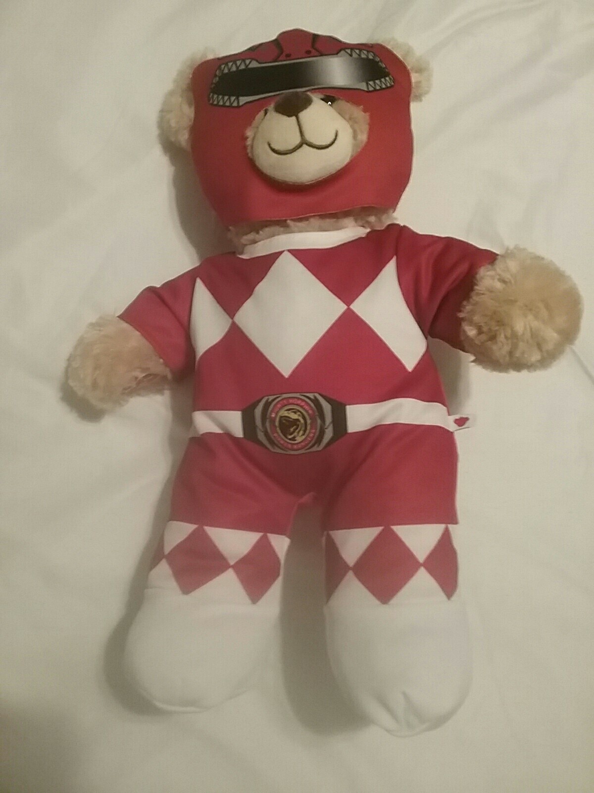 Build A Bear Limited Edition 2017 Power Rangers Red Ranger Plush ...