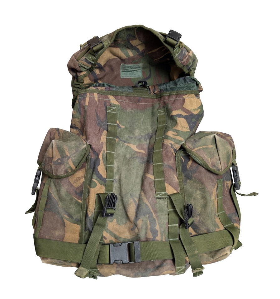 British Army Issue DPM 30L IRR Patrol Pack Backpack 2002 Dated - Fair ...
