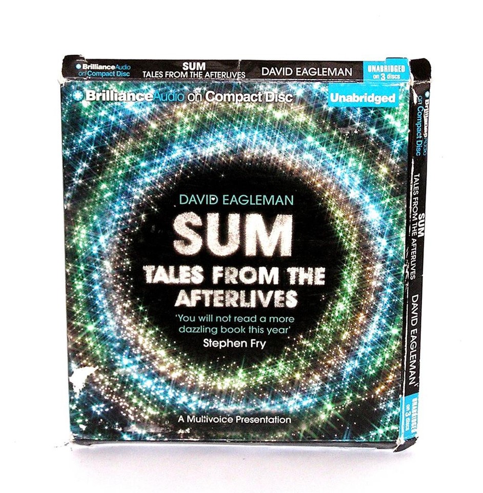 BOOK/AUDIOBOOK CD David Eagleman Short Stories SUM TALES FROM THE ...