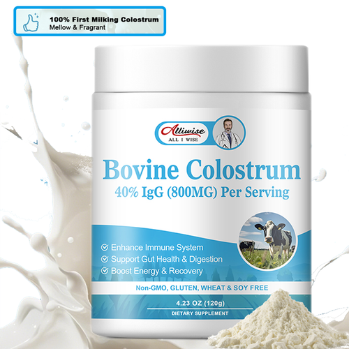 Bovine Colostrum Powder - 40% IgG Highly Concentrated Pure Bovine Grass ...