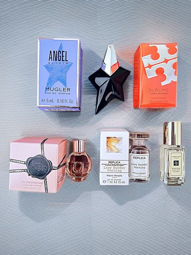 Mini Perfume Travel Size Women’s 5PC High-End Set Mugler Malone Replica ...