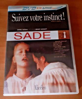 SADE DVD 1999 Daniel AUTEUIL/Benoit JACQUOT/Denicourt/Balibar/Le Besco ...