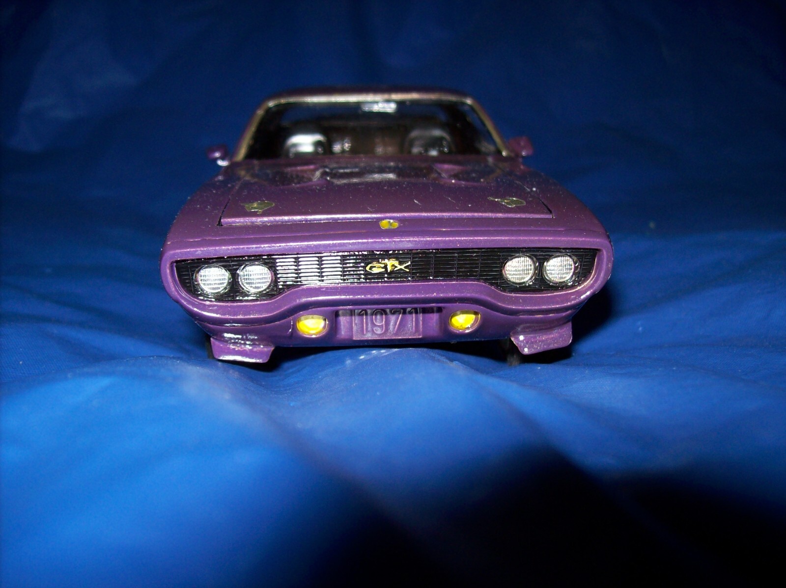 MPC VINTAGE 71 PLYMOUTH ROADRUNNER/GTX BUILT PLASTIC MODEL KIT 1/25 PRO ...