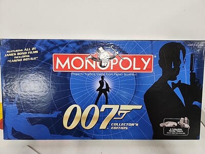 James Bond 007 Collector's Edition Monopoly Hasbro 2006 | eBay
