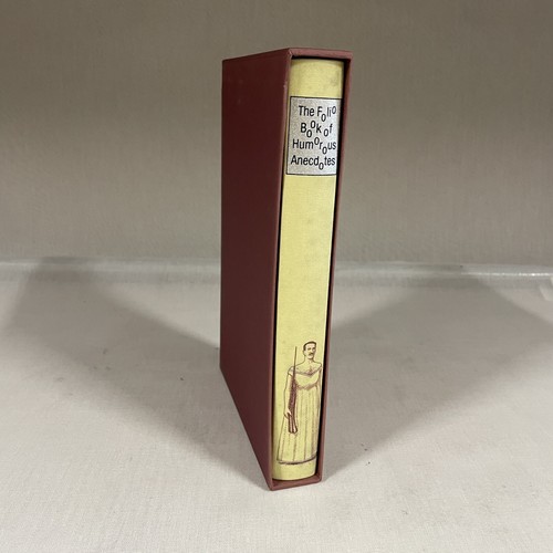 The Folio Book of Humorous Anecdotes Folio Society Edward Leeson ...