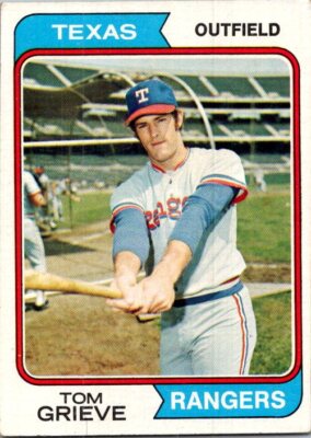 1974 Topps #268 Tom Grieve Very Good | eBay