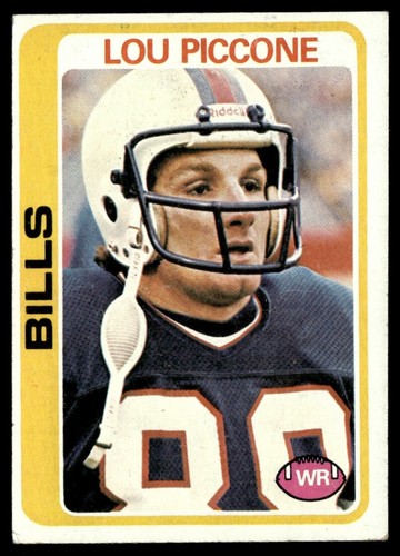 1978 Topps Lou Piccone Buffalo Bills #448 | eBay