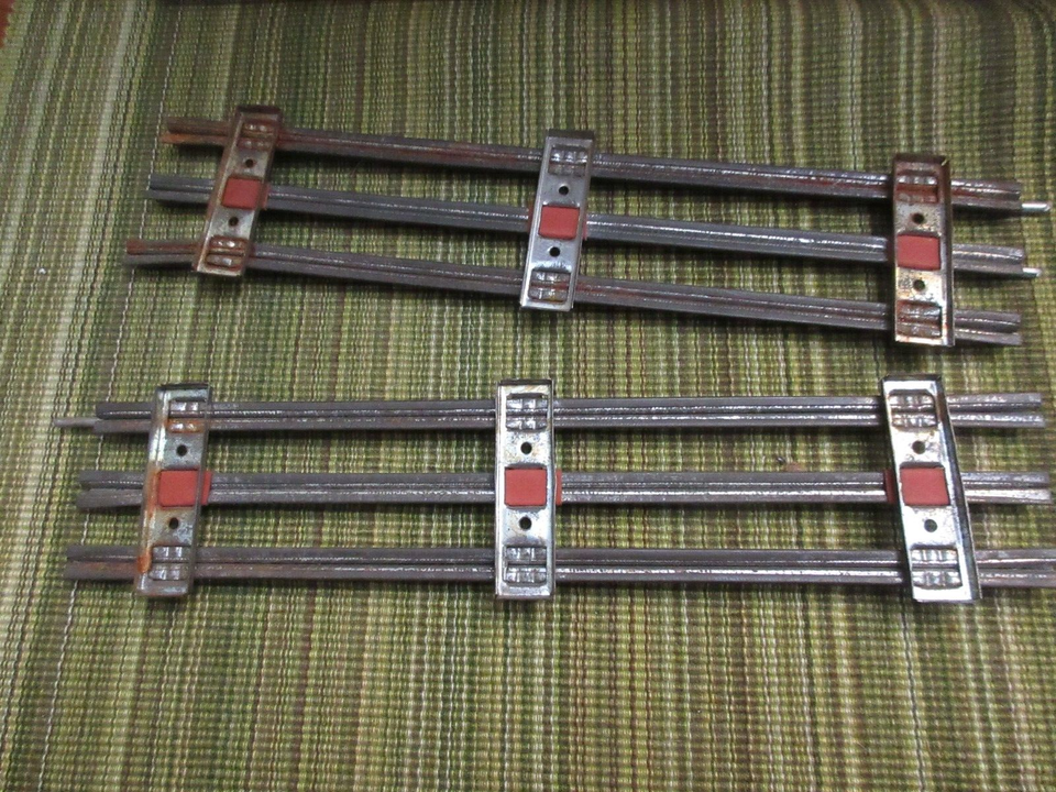 Vintage LIONEL NY 1930 Pre-war Train Set 2 Cars, 2 Tracks Original Red ...