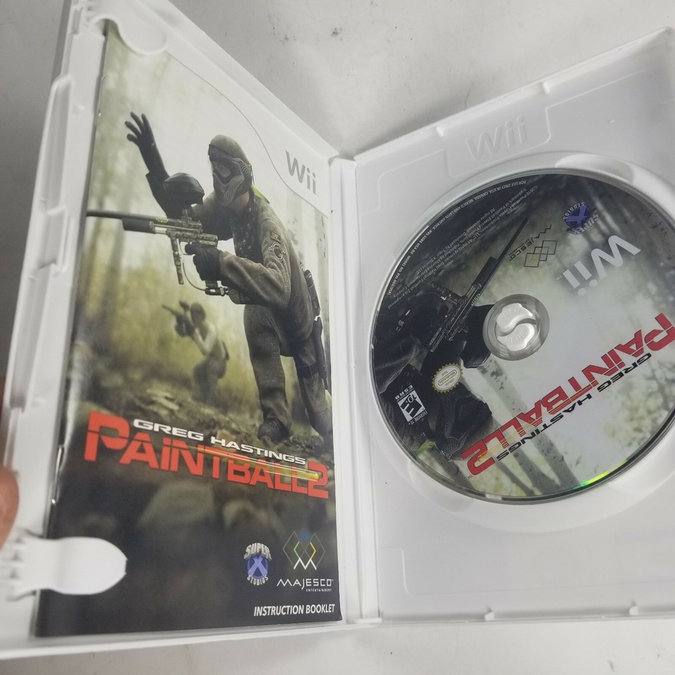 Greg Hastings Paintball 2 (Nintendo Wii, Wii U) GAME COMPLETE ...