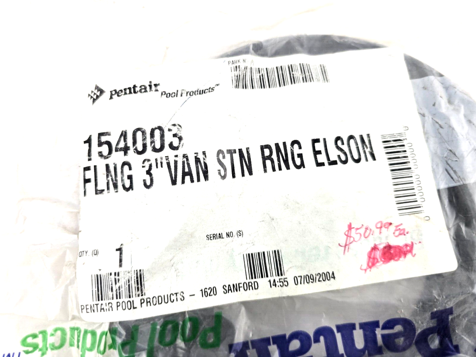 NOS Pentair PacFab 154003 3" Ring Elson Flange Triton C-3 Fiberglass ...