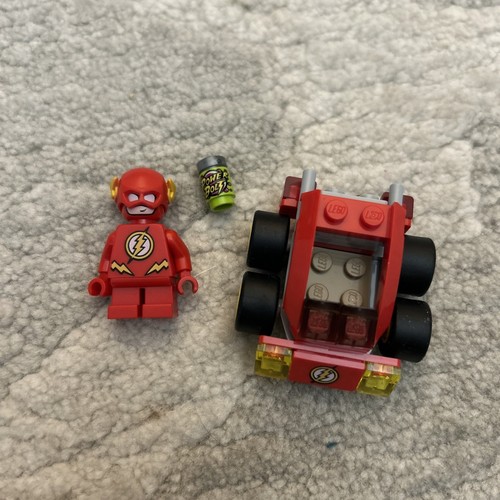 LEGO Marvel Mighty Micros sh246 The Flash Short Legs Minifigure 76063 ...
