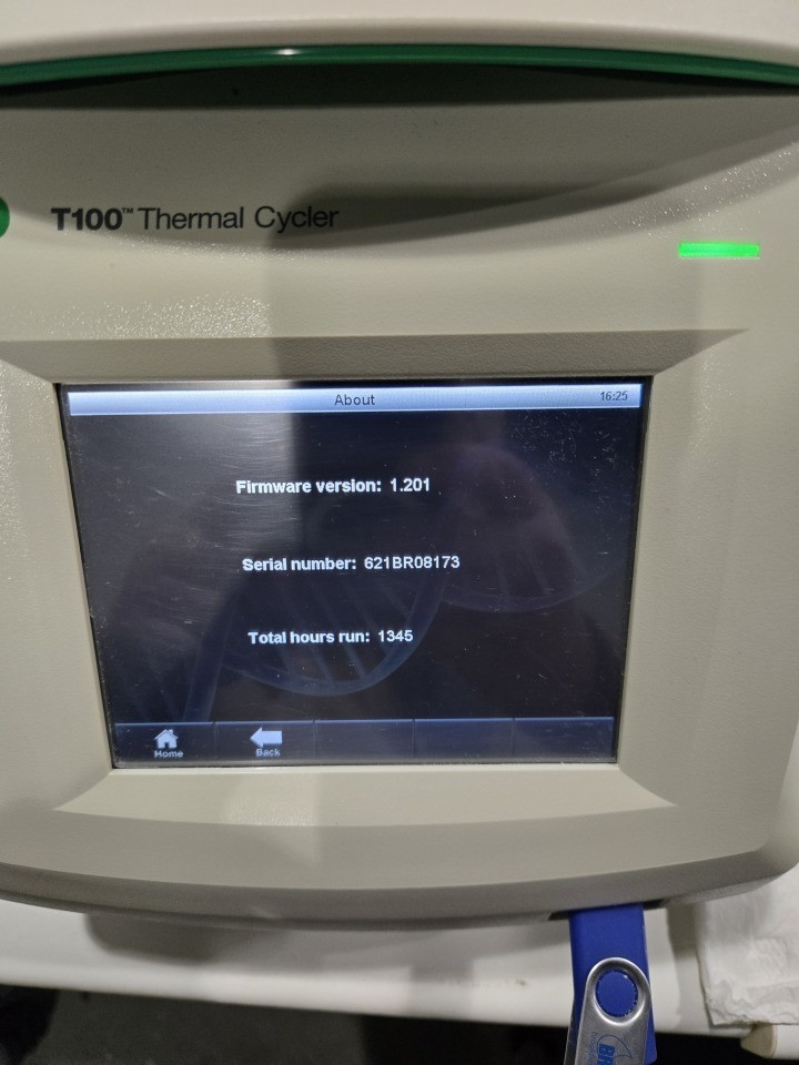 BIO RAD T100 THERMAL CYCLER PCR GENE ANALYSIS TOUCH SCREEN GUARANTEED ...