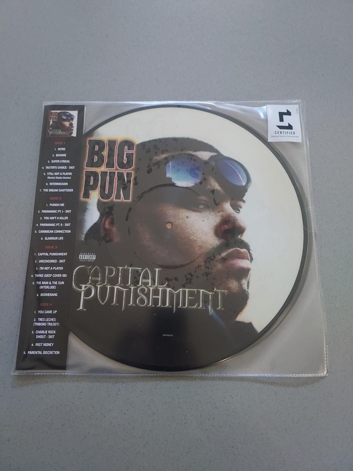 Capital Punishment (20th Anniversary Picture Disc) by Big Pun (Record ...