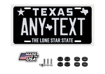 Houston Texas Personalized License Plate YOUR NAME ANY TEXT Custom ...