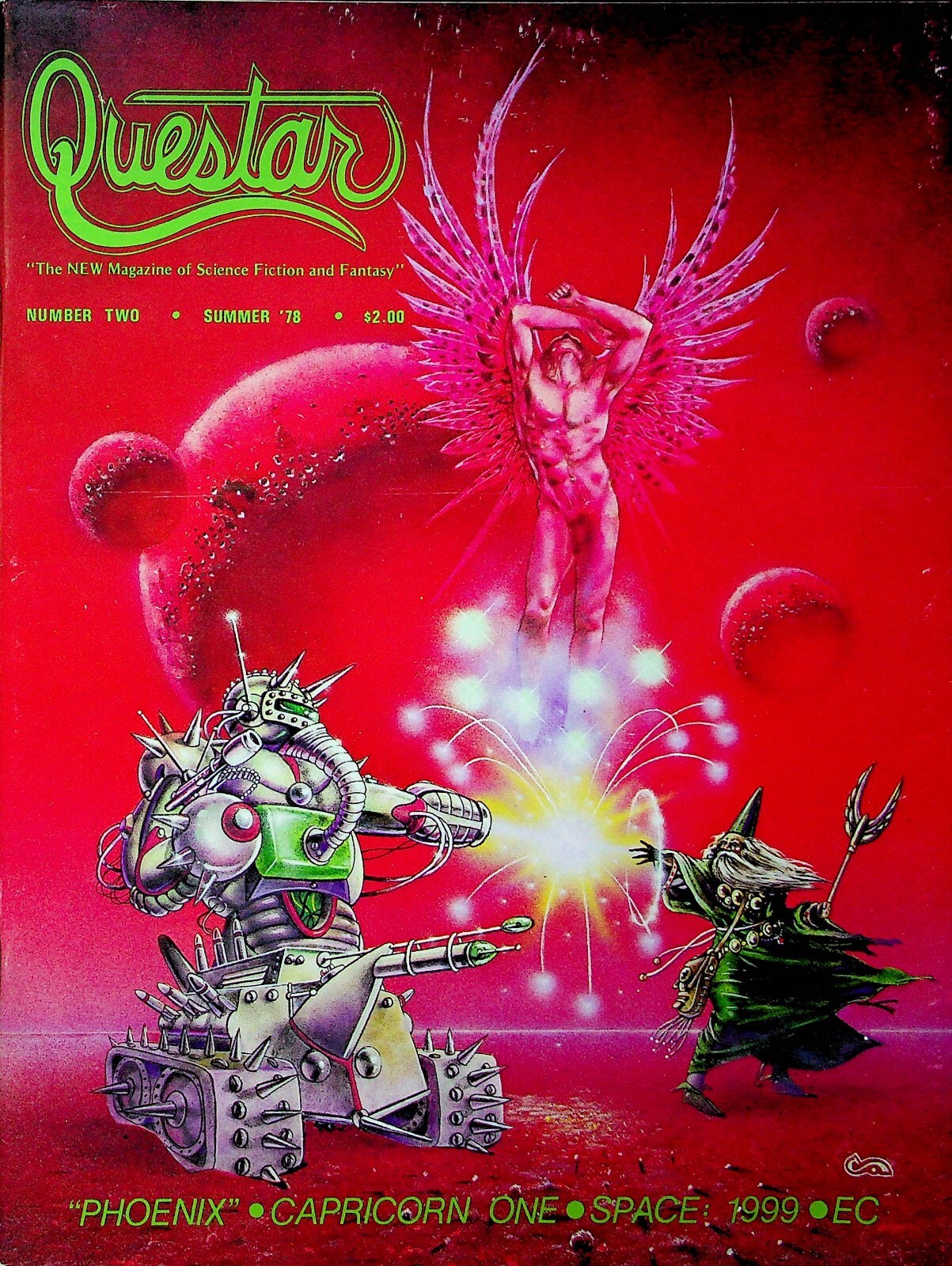 Questar Magazine Phoenix & Capricorn One No.2 Summer 1978 042723R | eBay