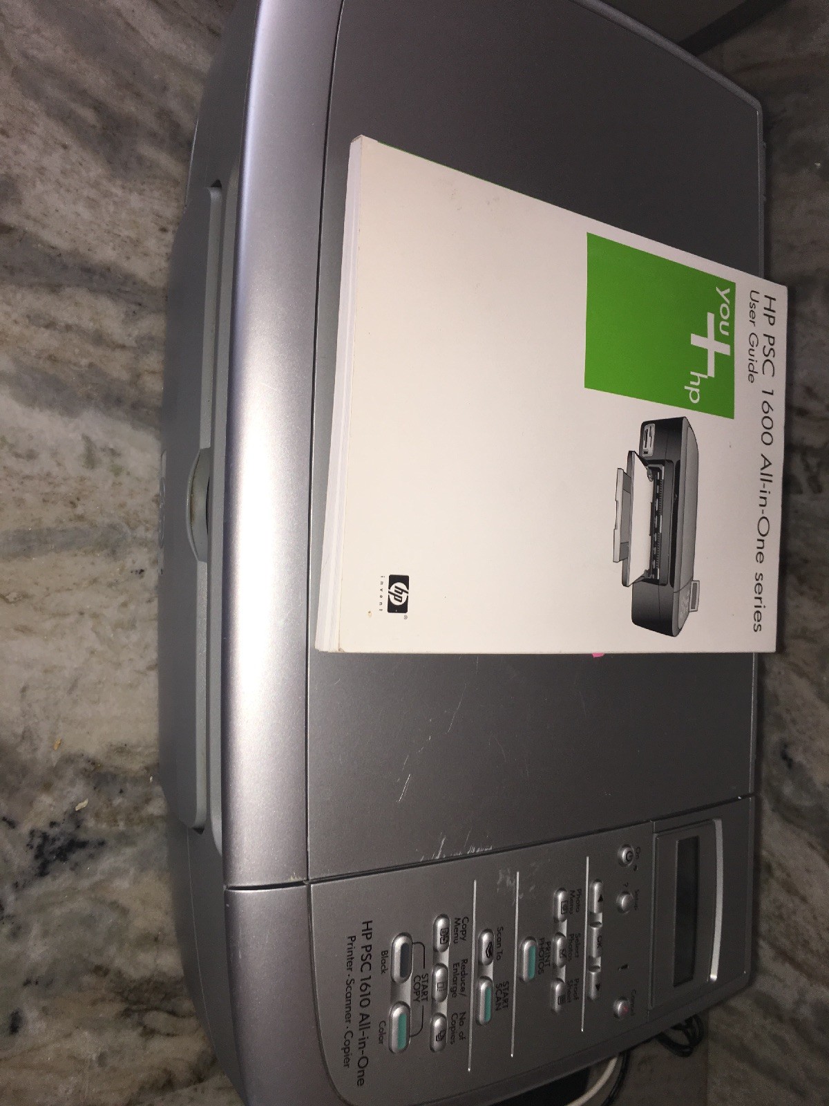 HP PSC 1610 All-in-One Multi-Function Printer, Scanner, Copier Parts ...