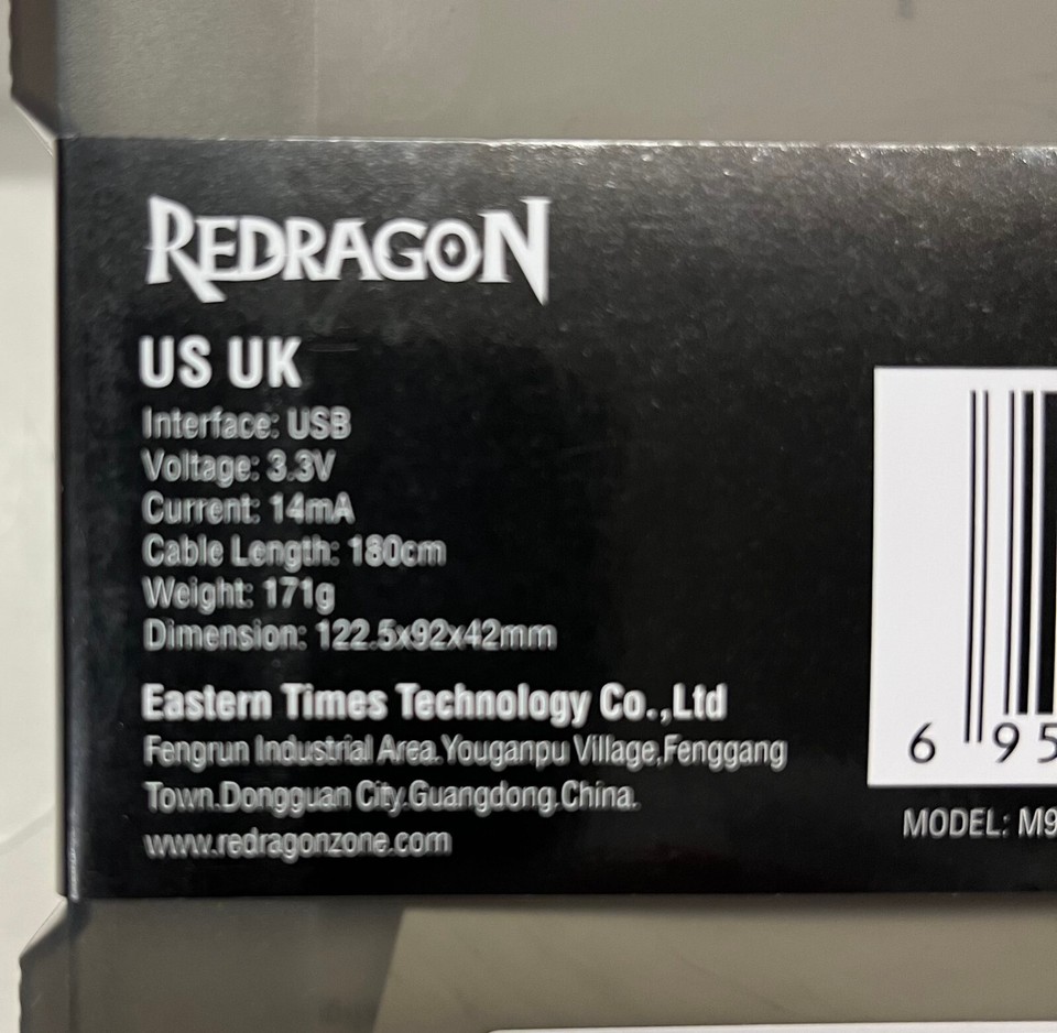Redragon M913 Impact Elite Wireless Gaming Mouse, 16000 DPI Black | eBay