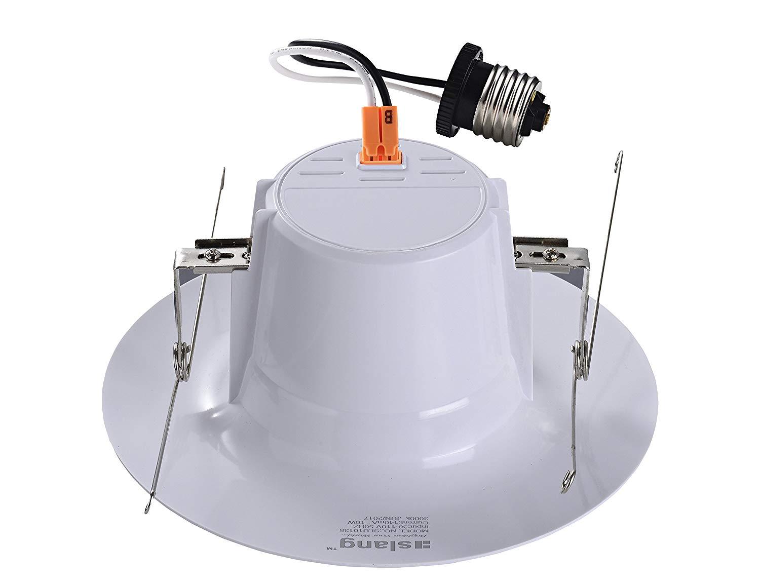 SLANG LED Dimmable Downlight Retrofit Recessed Lighting Kit, Ceiling ...