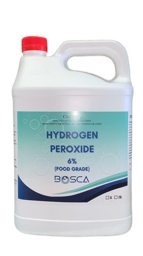H2O2 Hydrogen Peroxide 6% FOOD GRADE All Purpose 4L Aus Supplier Fast ...