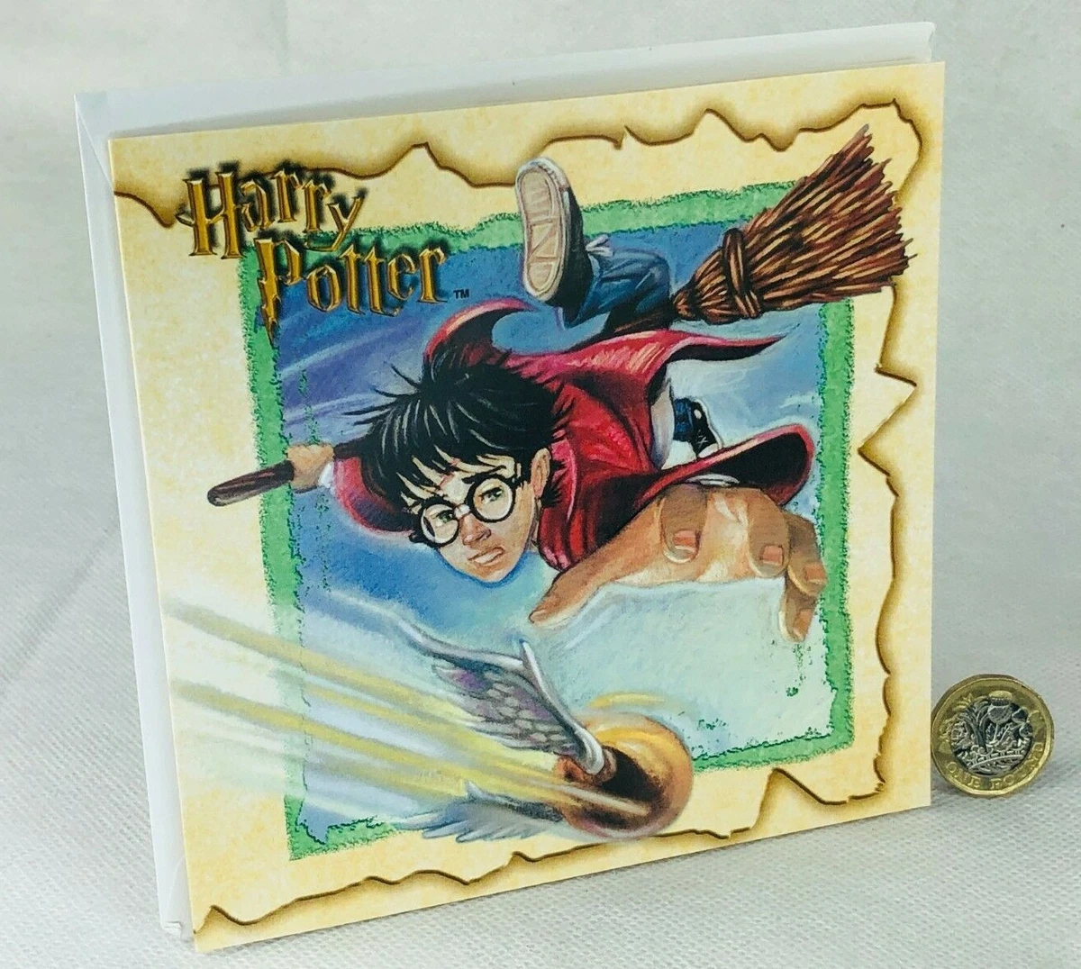 Harry Potter Flying Broomstick Drawing