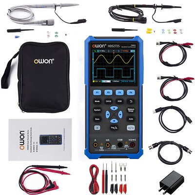Owon HDS272S Handheld Digital Storage Oscilloscope Multimeter Tester HD ...