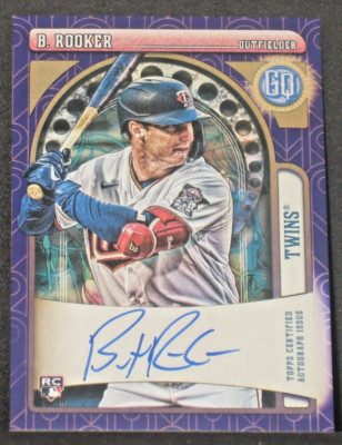 Brent Rooker 2021 Topps Gypsy Queen Indigo Autograph Rookie (140/150 ...