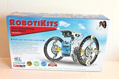 RobotiKits 14 in 1 Solar Robot Kit OWI Mechanical Educational Science ...