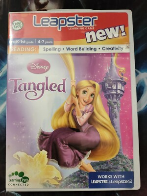 Leapster Learning Game Disney Tangled Reading Pre-K-1st | eBay