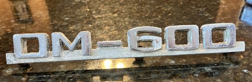 Vintage DM-600 Metal Truck Emblem | eBay