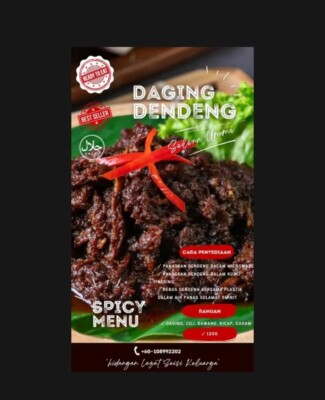 Best Seller*Deng Deng Meat Viral *Delicious Flavor* Free Shipping *DHL ...