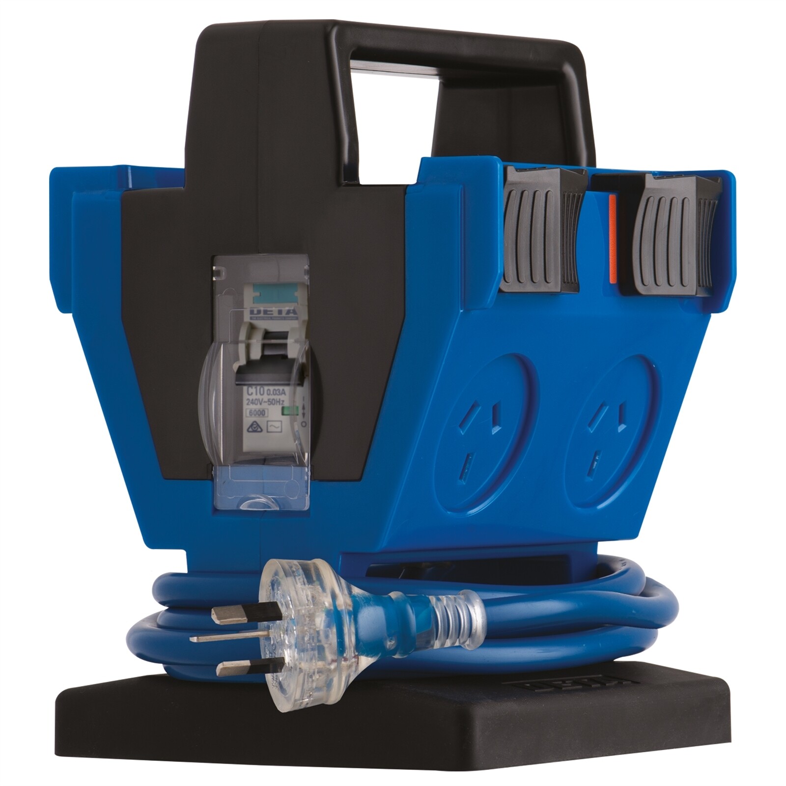 Deta 4 Outlet Heavy Duty Power Block With USB IP55 Weatherproof IP55 ...