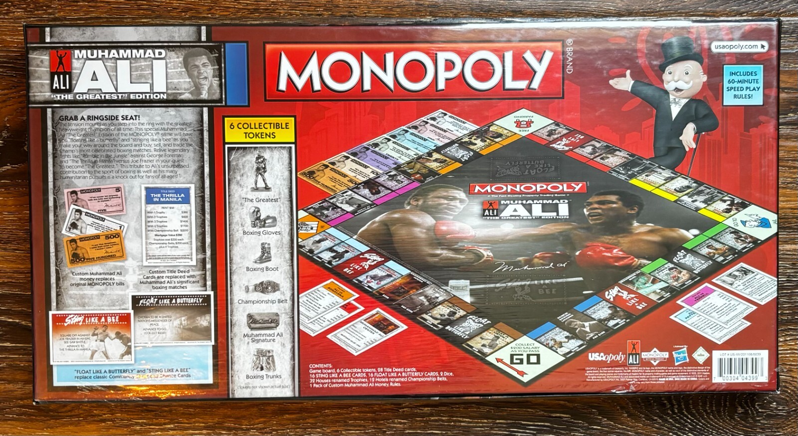 Muhammad Ali The Greatest Edition Monopoly 2011 Strategy Finance ...